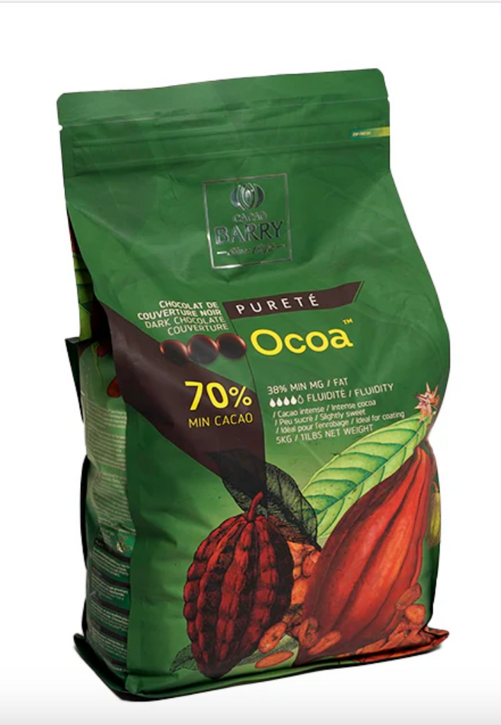 CACOA BARRY - COCOA 70% PUR NOIR 5 KG x 4 – Deliciae